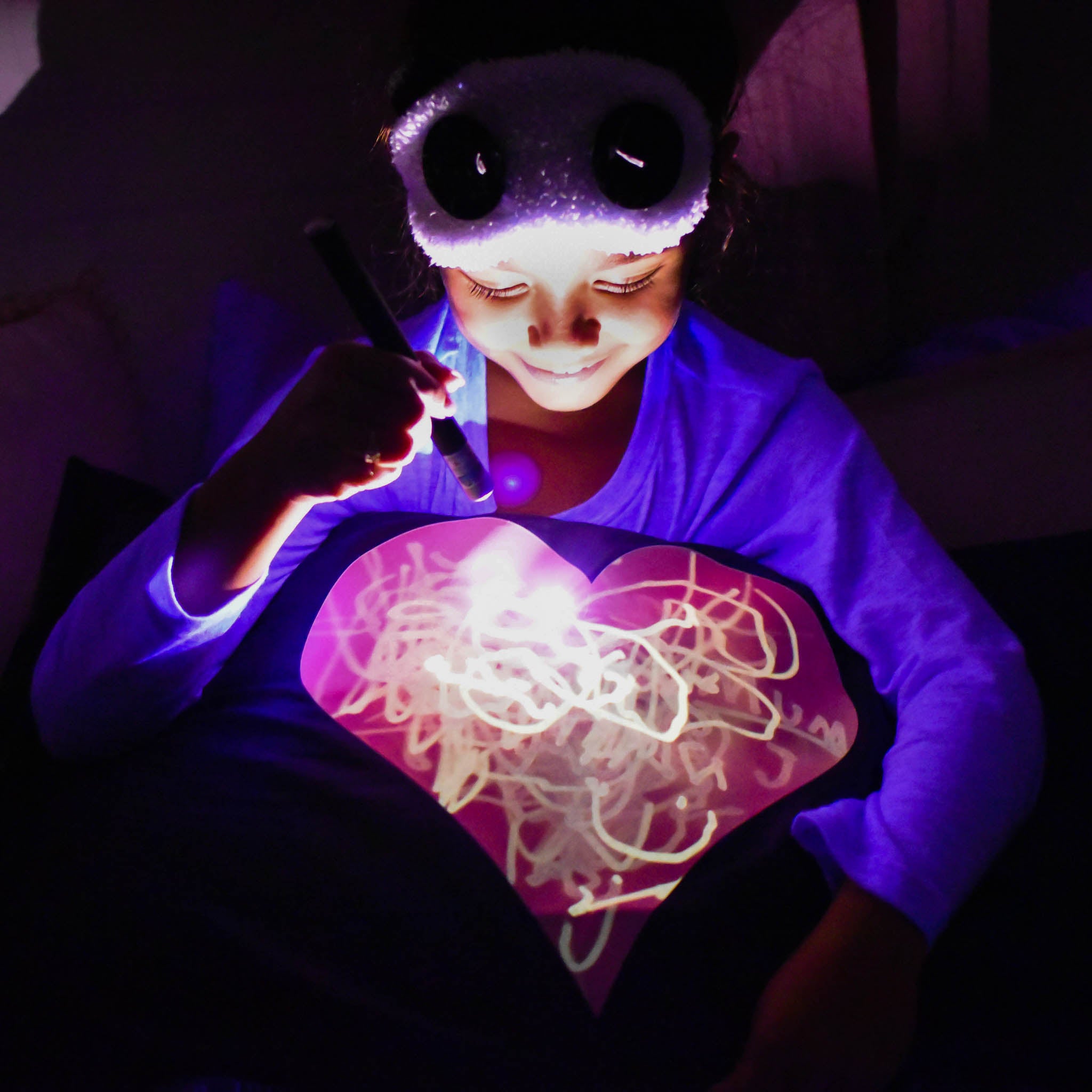 Illuminated Apparel | Interactive Glow T-shirt As seen on Dragons' Den